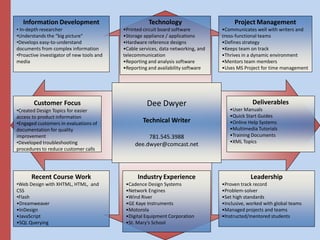About Dee Dwyer | PPT