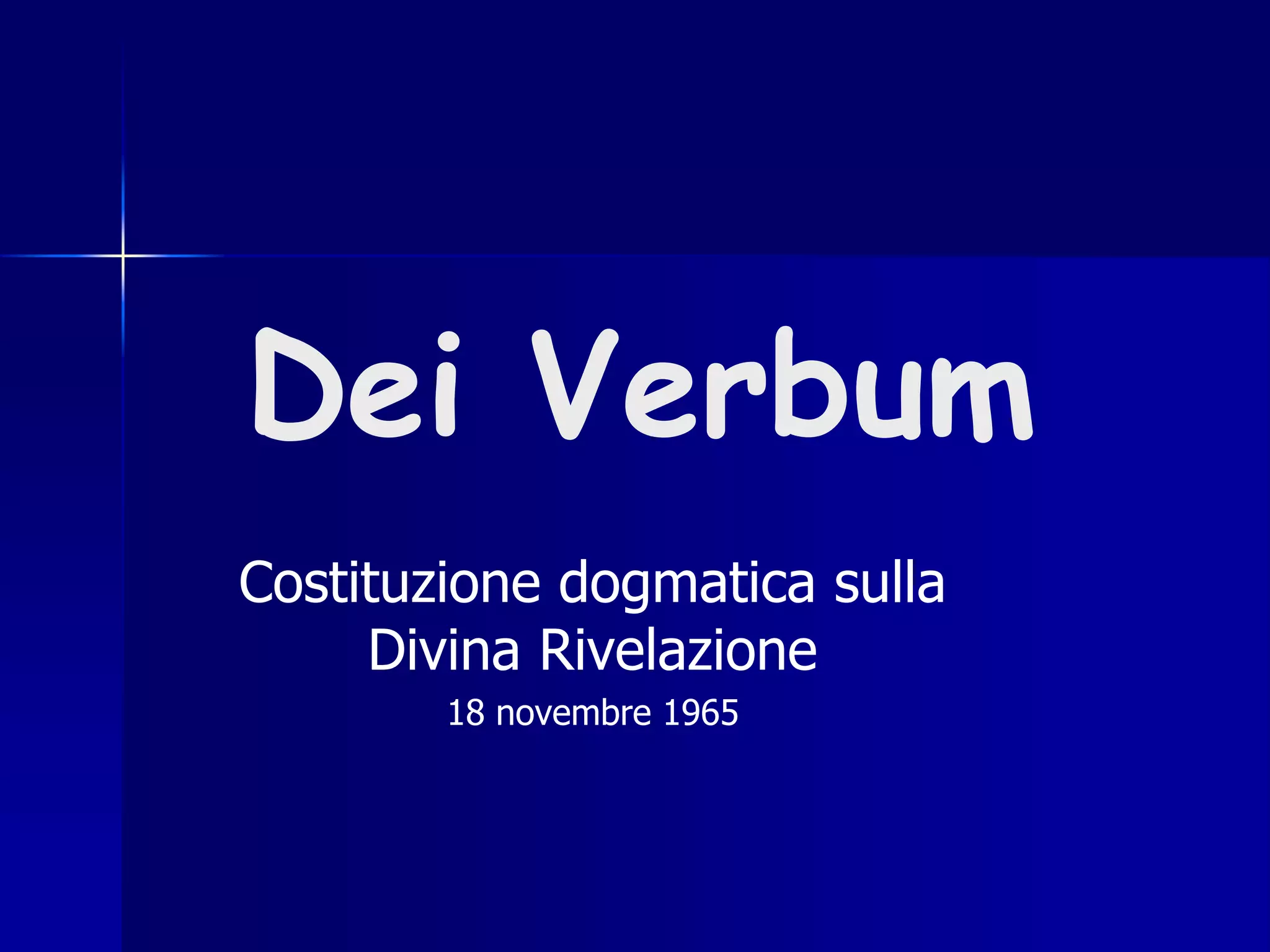 Dei verbum | PPT