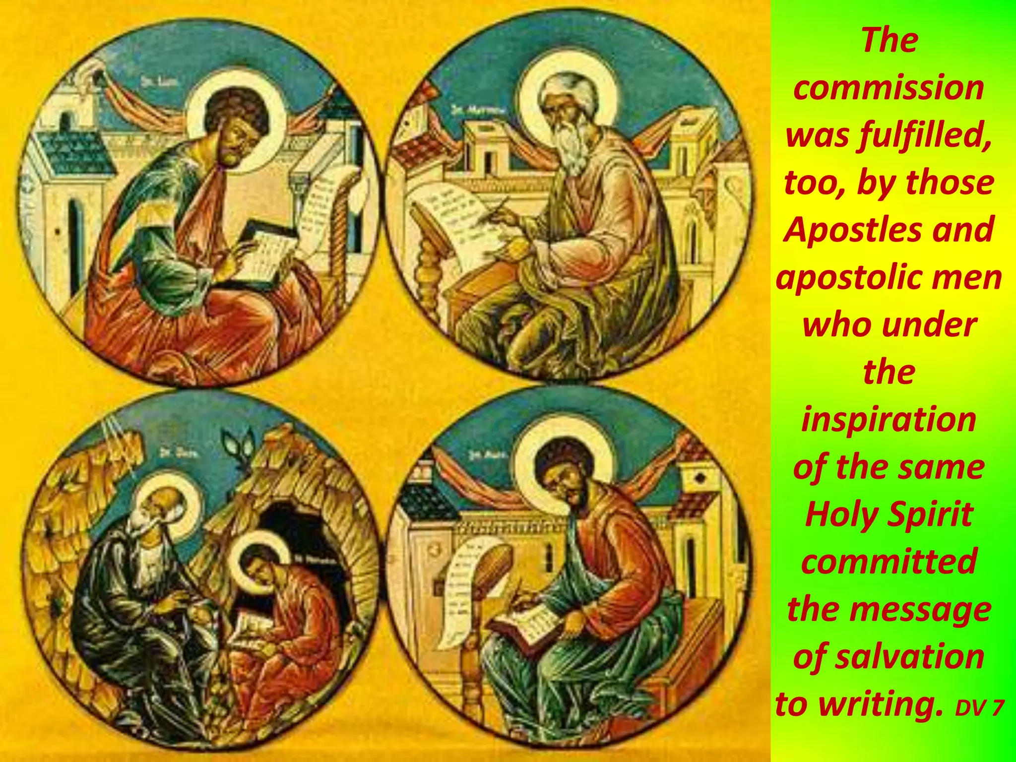 Dei verbum divine revelation | PPTX