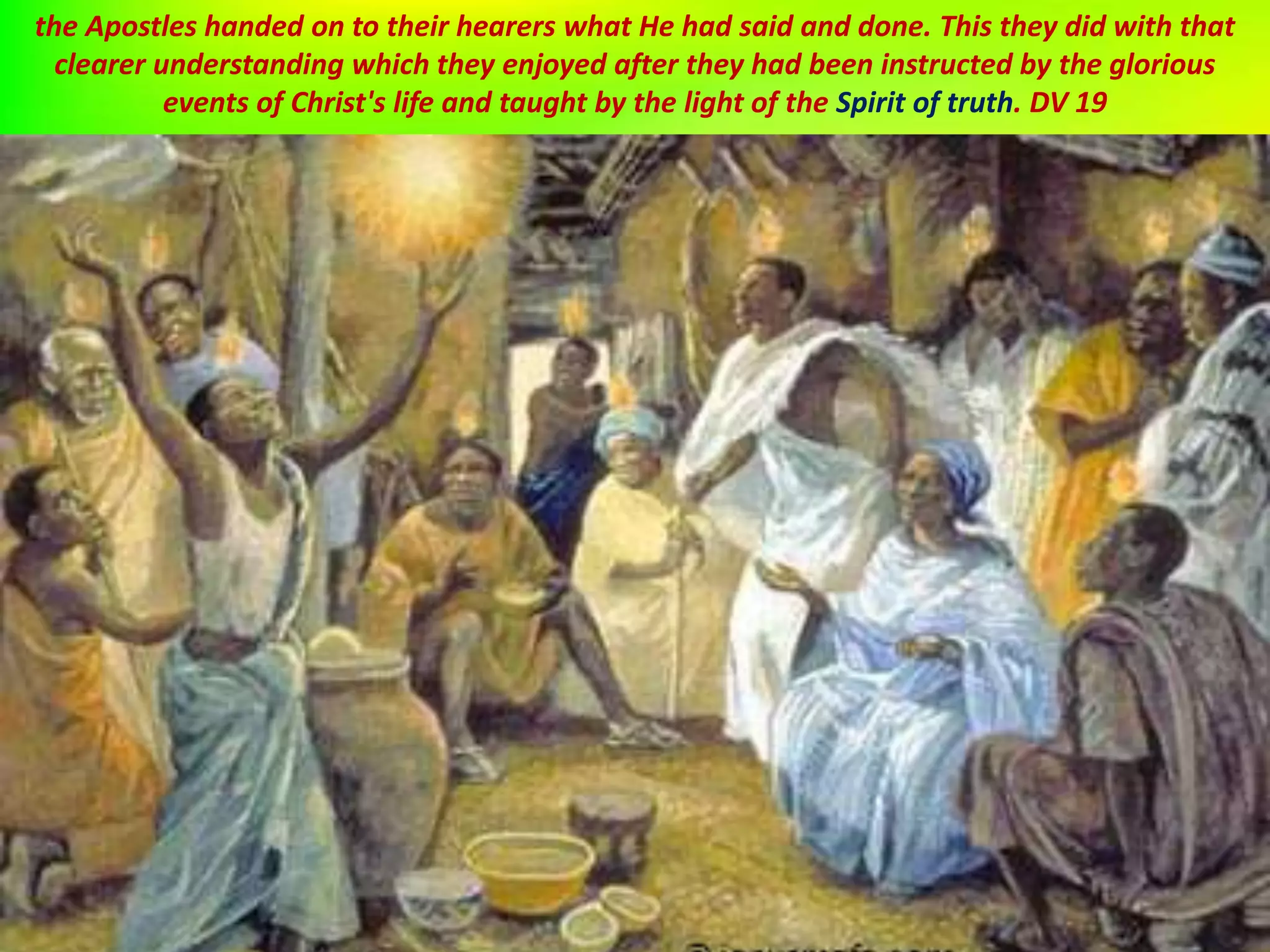 Dei verbum divine revelation | PPTX