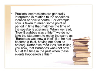 Deixis 131111105419-phpapp01 | PPT