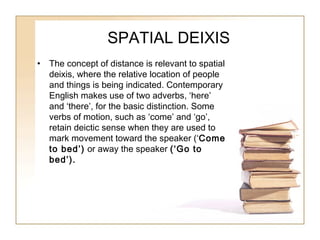 Deixis | PPT