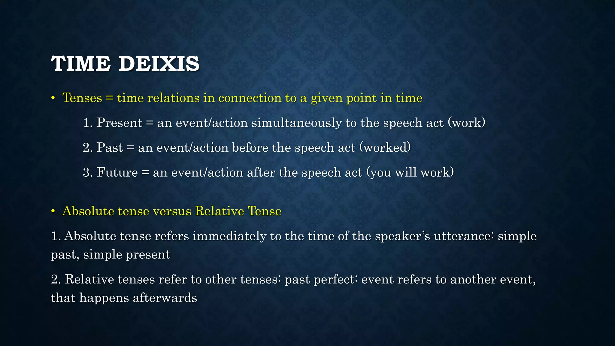 Deixis & Distance in Bangladesh Context | PPT