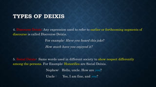 Deixis & Distance in Bangladesh Context | PPT