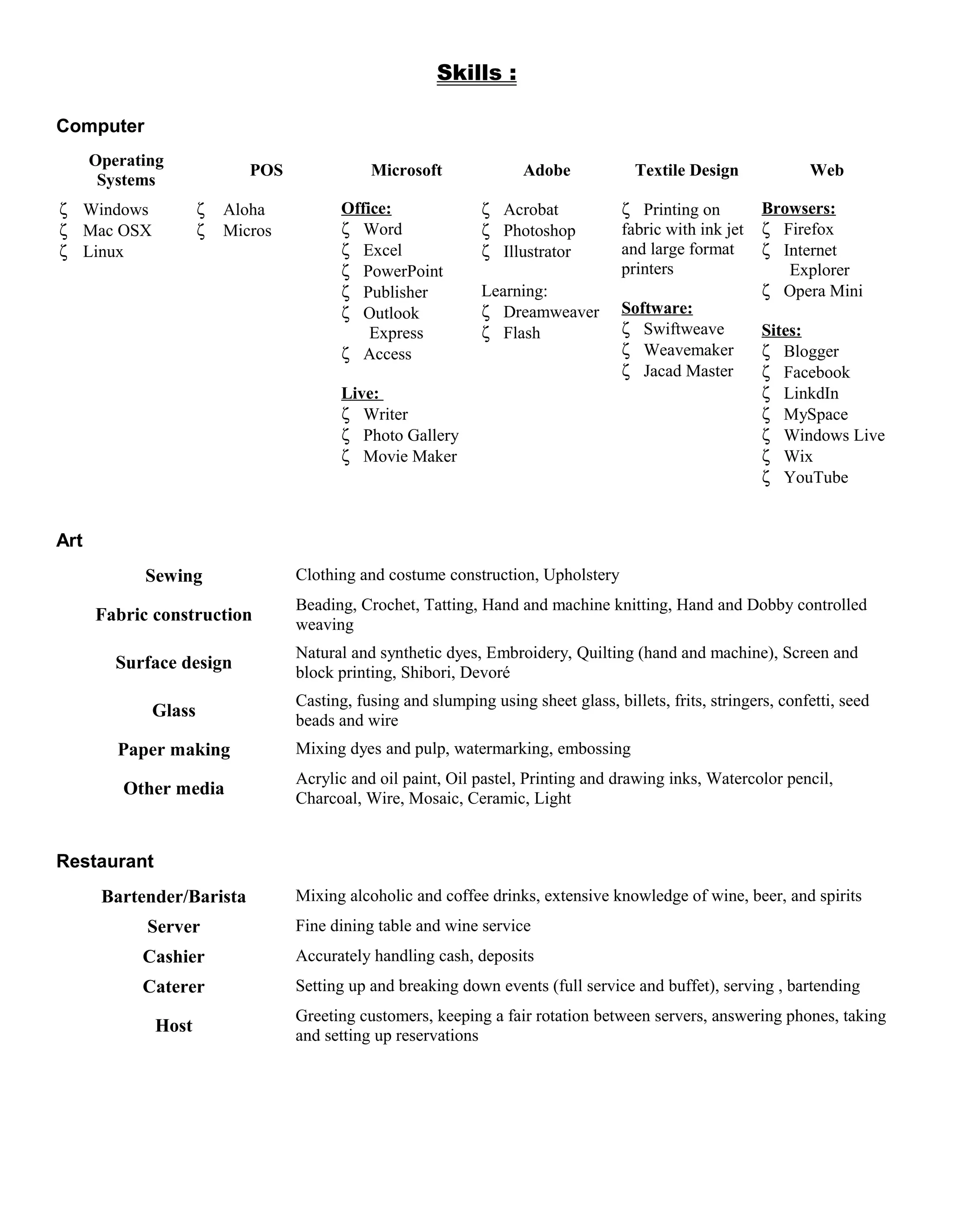 Deja Lynn Browning Cv | PDF