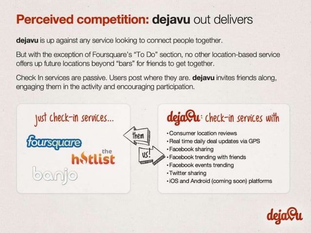 Deja vu usa overview | PPTX