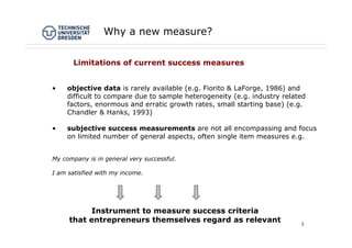 Entreprenuerial Success- Scale Development | PDF