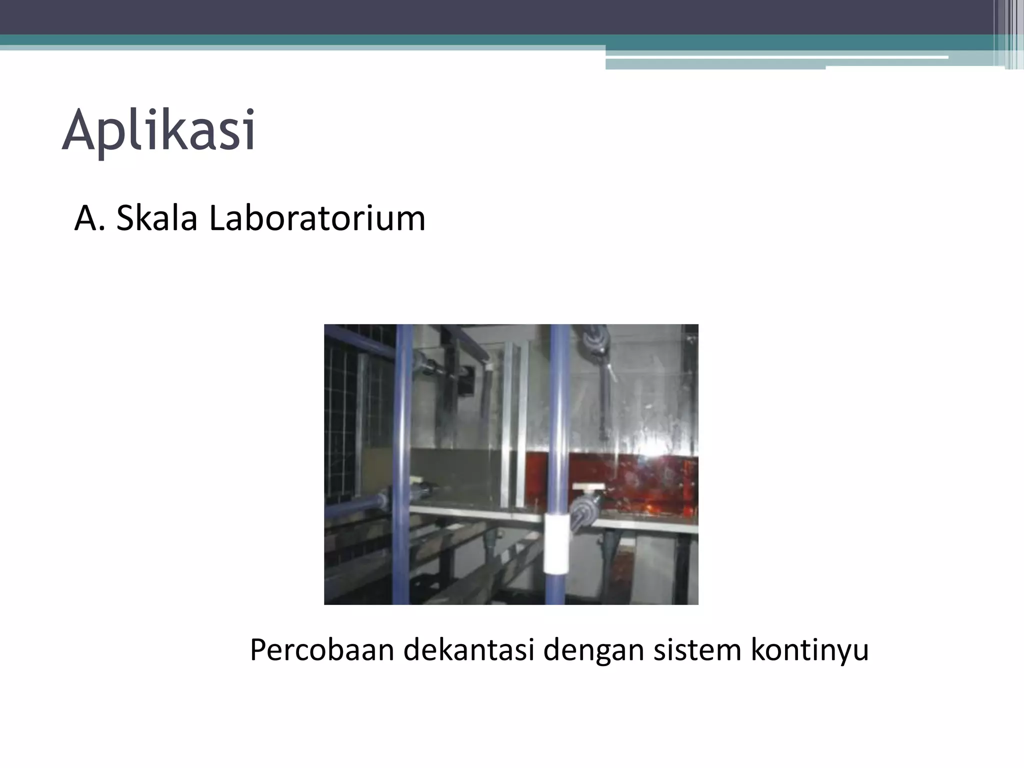 Dekantasi & flokulasi koagulasi | PPTX