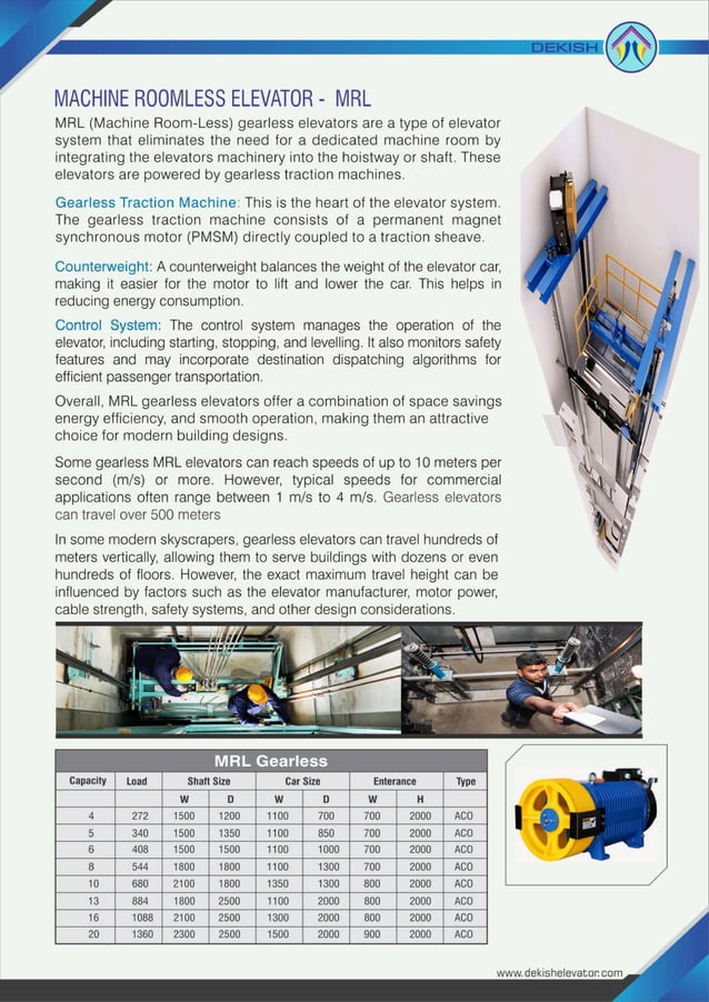 DEKISH ELEVATOR INDIA PVT LTD Brochure.pdf