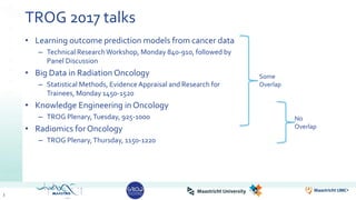 Dekker trog - big data for radiation oncology - 2017 | PPT