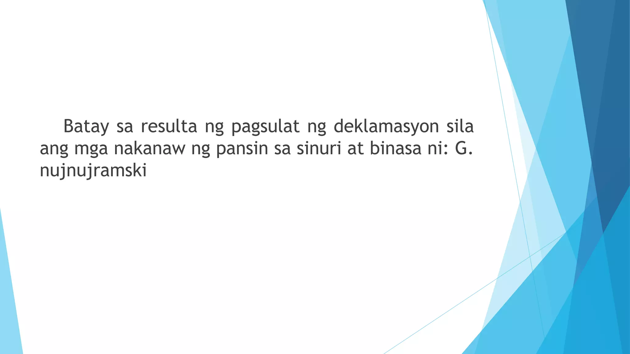 Deklamasyon | PPT
