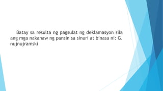 Deklamasyon | PPT