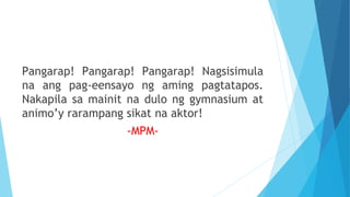 Deklamasyon | PPT