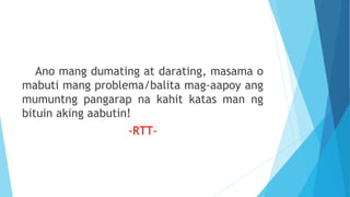 Deklamasyon | PPT