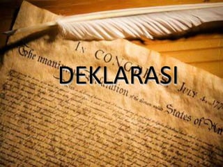Deklarasi | PPTX