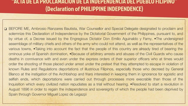 Deklarasyon Ng Kalayaan 1 Pdf