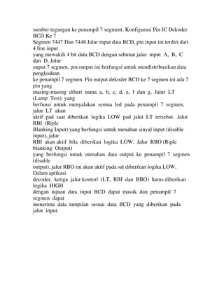 Dekoder dan Enkoder | PDF