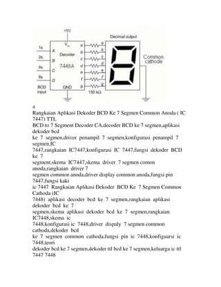 Dekoder dan Enkoder | PDF