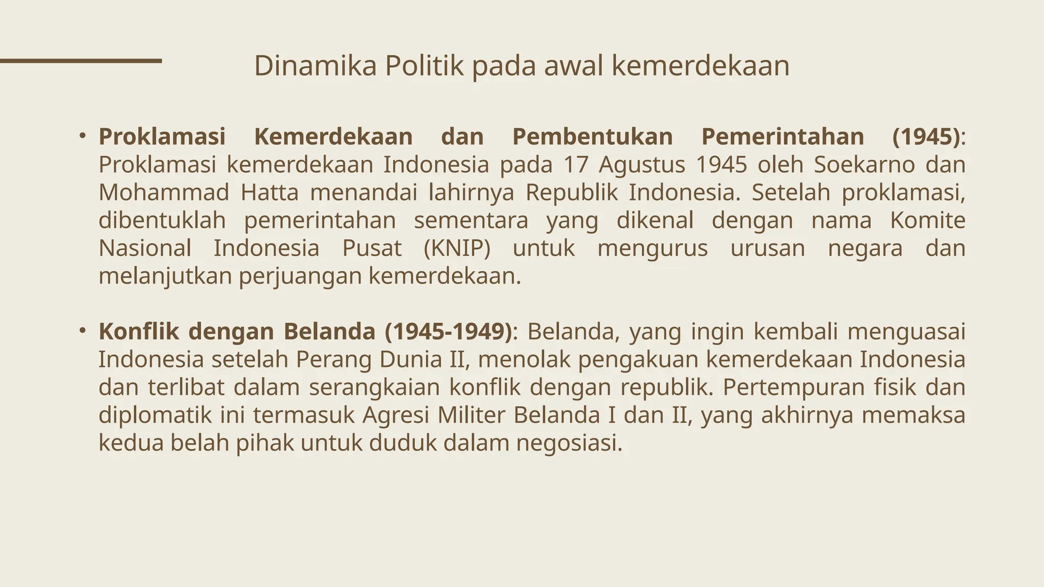 Dekoloniasi di Indonesia dan perjuangan mempertahankan Kemerdekaan.pptx