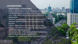 Sustainable Development of the Lagos Megacity: Issues for Spatial ...