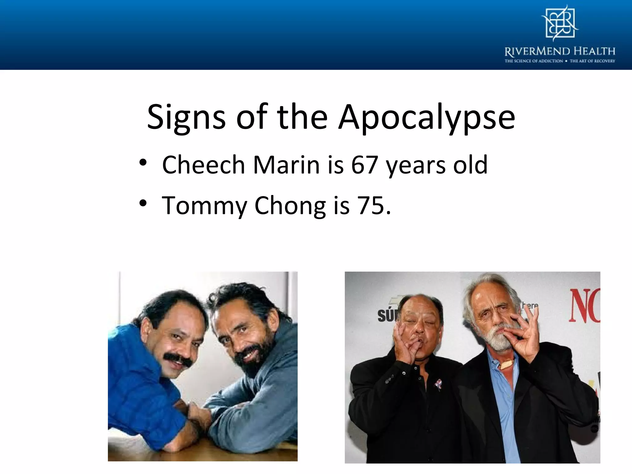 Substance Abuse in the Elderly: The Boomers Change Things Again | PPT