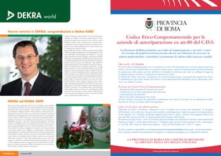 Dekra News - n.4 del 2009 | PDF