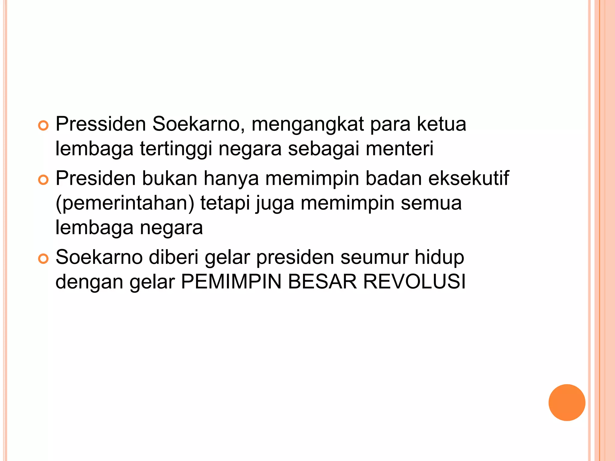 Dekrit presiden | PPTX