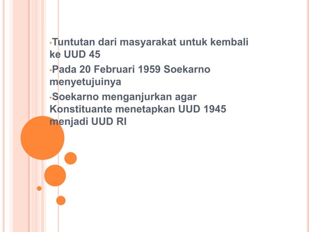 Dekrit presiden | PPT