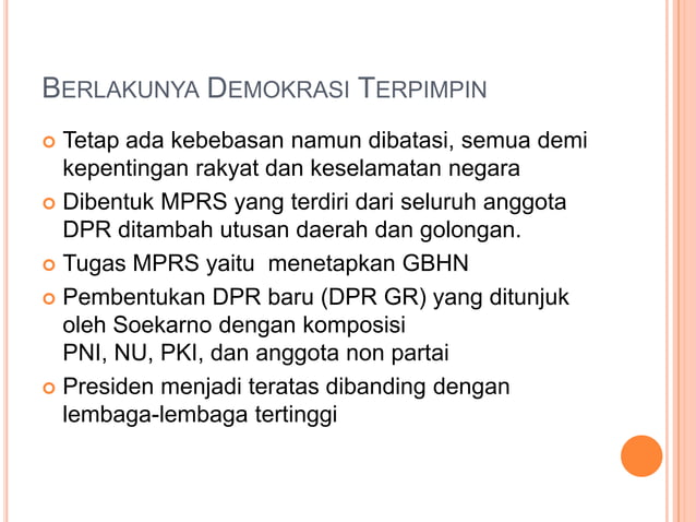 Dekrit presiden | PPT