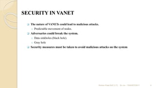 Avoiding Packet Dropping Misbehavior in VANET using Trust Based Ant Colony Optimization | PPT