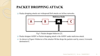 Avoiding Packet Dropping Misbehavior in VANET using Trust Based Ant Colony Optimization | PPT