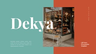 Dekya Presentation : Light Color Theme | PPT