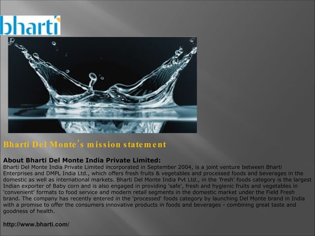 Del Monte India Environmental Abuse | PPT
