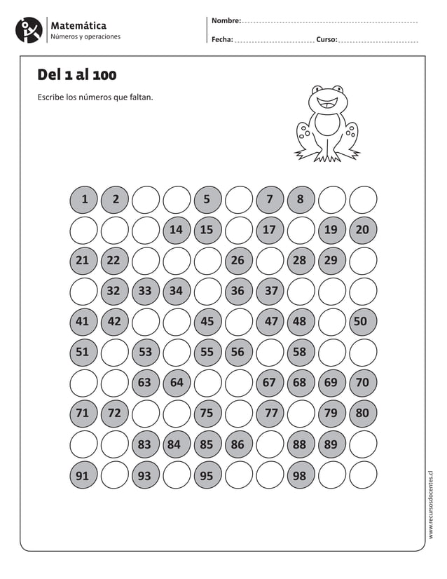 Del 1 al 100 | PDF