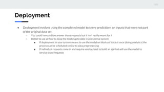 Machine Learning Orchestration with Airflow | PPT