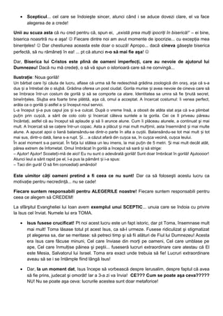 De la indoiala la credinta | PDF
