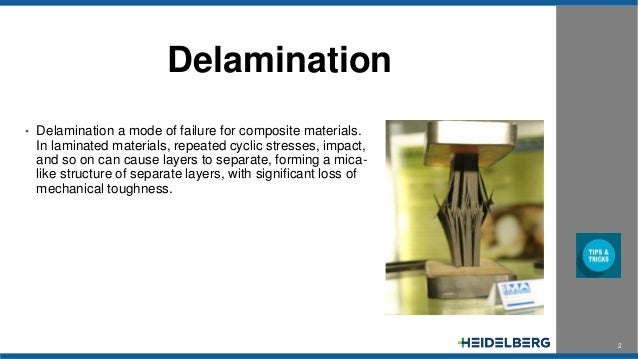 Delamination