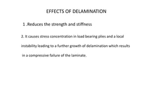 Delamination in composites | PPTX | Physics | Science