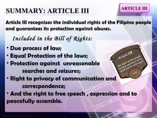 ARTICLE III - Sections11-16 | PPT