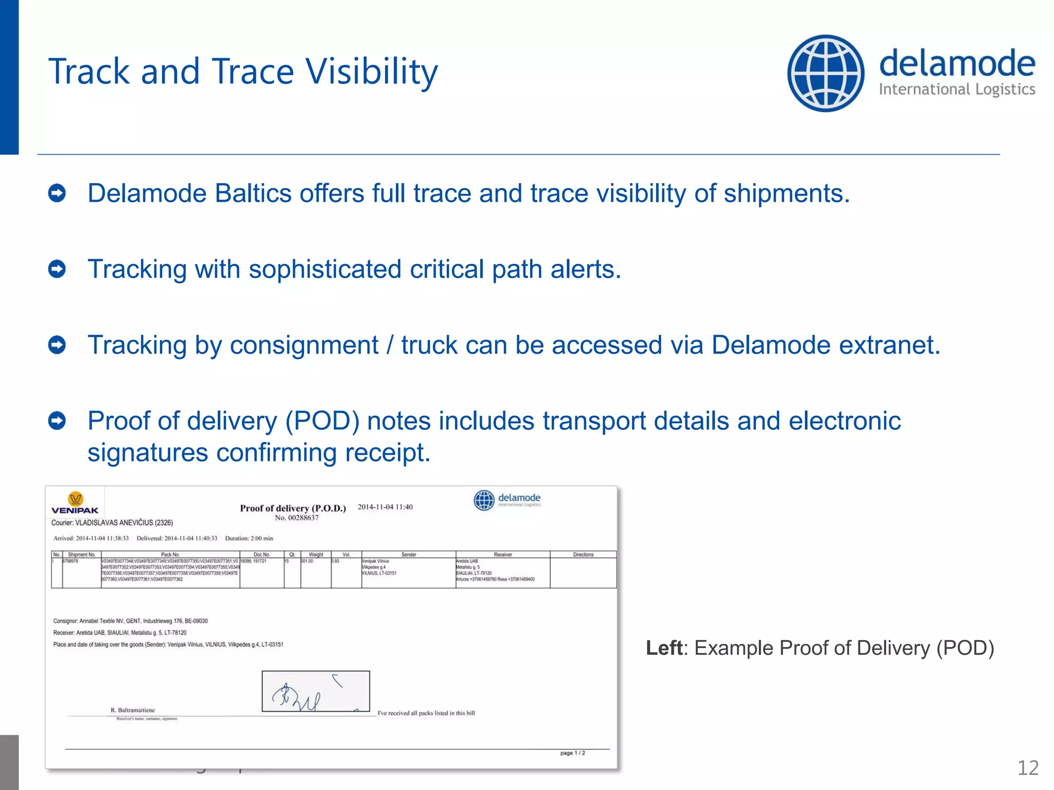 Delamode baltics overview 2015 | PPT