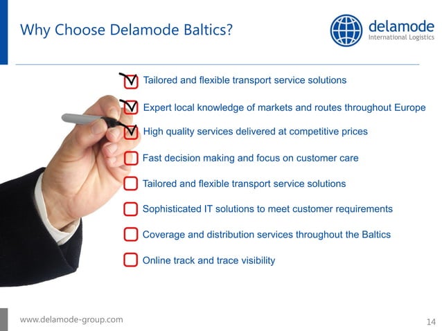 Delamode baltics overview 2015 | PPT
