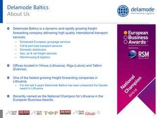 Delamode baltics overview 2015 | PPT