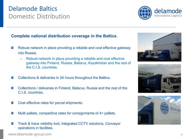 Delamode baltics overview 2015 | PPT