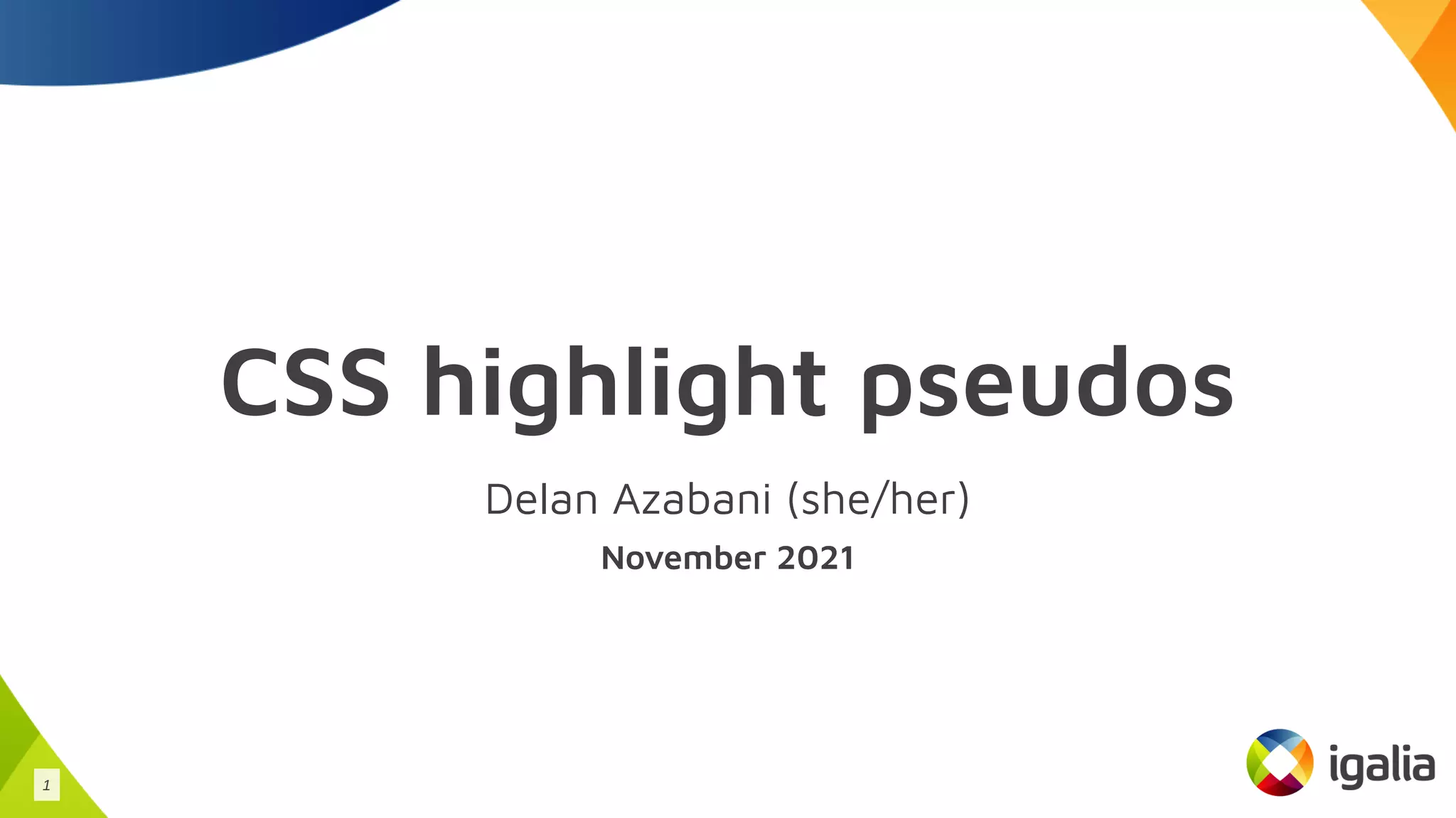 CSS highlight pseudos | PPT