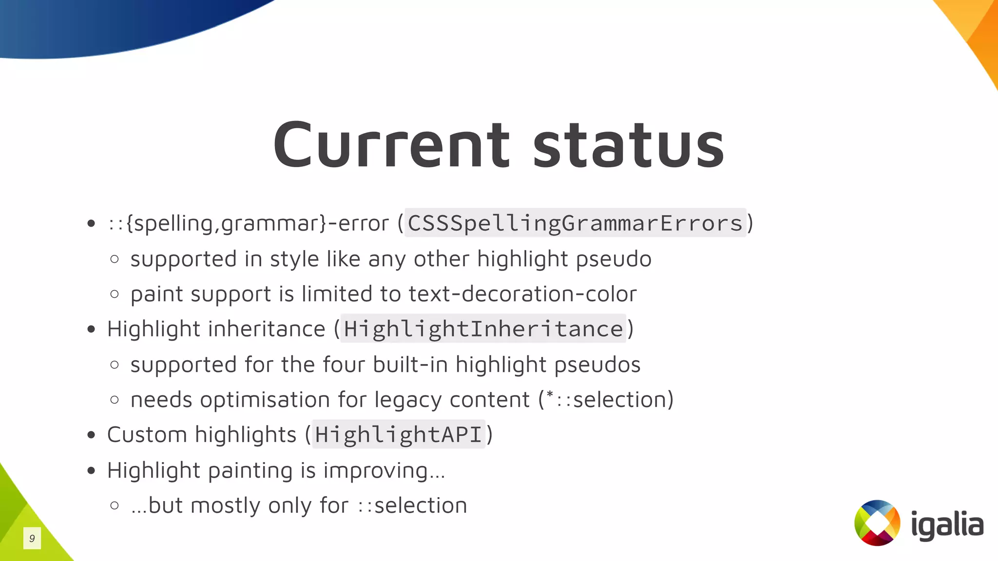CSS highlight pseudos | PPT