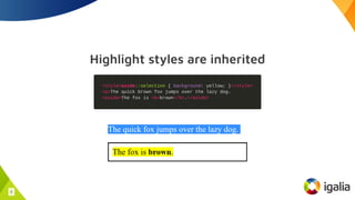 CSS highlight pseudos | PPT