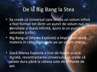 De la nebuloasa la supernova - prof. Voicu Cristian | PPT