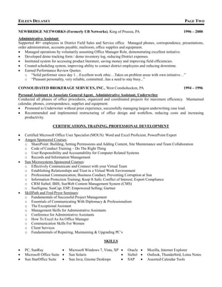 Delaney Eileen Resume | PDF