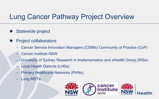 Developing a localised lung cancer referral and diagnostic pathway in a ...