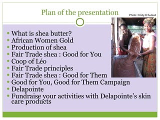 Delapointe Shea Butter (ENG) | PPT